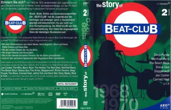 THE STORY OF BEAT-CLUB 1968-1970 - VOLUME 45 & VOLUME 46 & VOLUME 47
