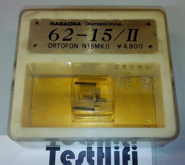 игла Ortofon N-15 MKII Nagaoka GOLD новая япония неноводел NOS. отправка по