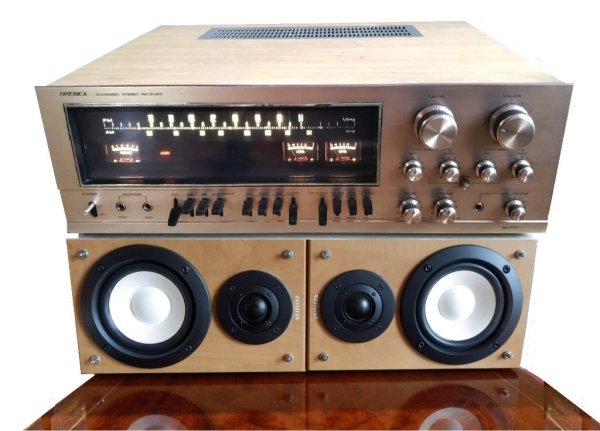 SHARP-OPTONICA SA 777Analog☆Vintage Quadro Receiver☆©1977☆Japan NM