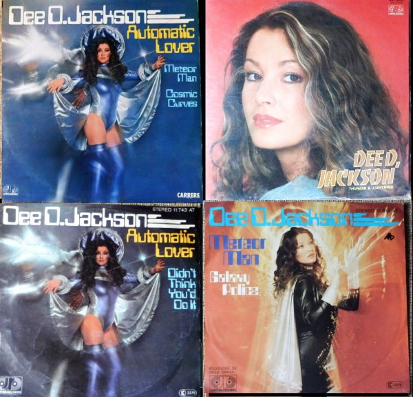 DEE D. JACKSON - Automatic Lover, Thunder & Lightning + Singles─