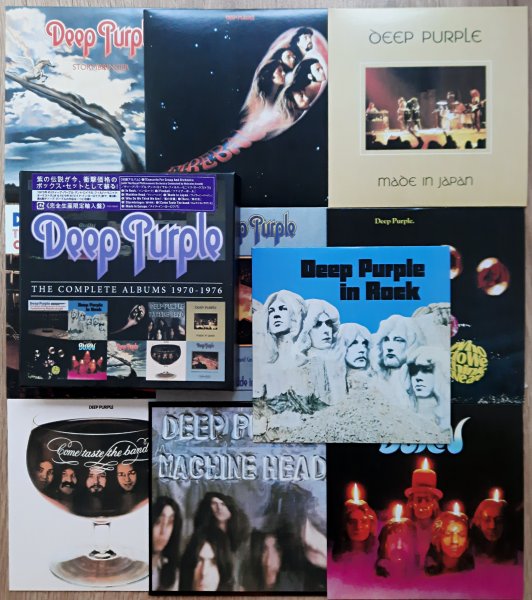 Deep Purple box - The Complete Albums 1970-1976 10CD