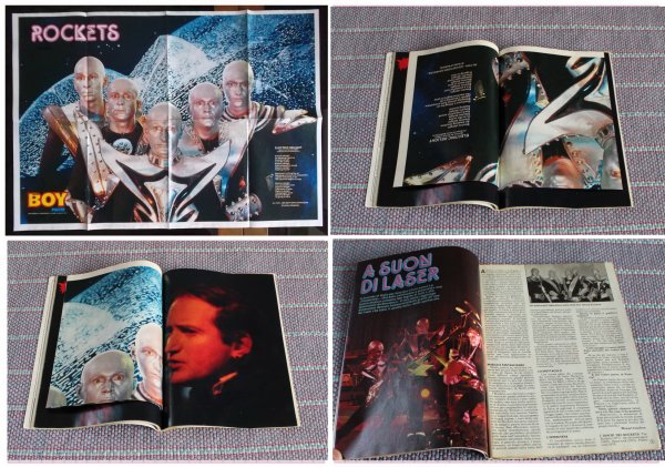 Rare Rockets - Plasteroid Poster, Ita., Orig