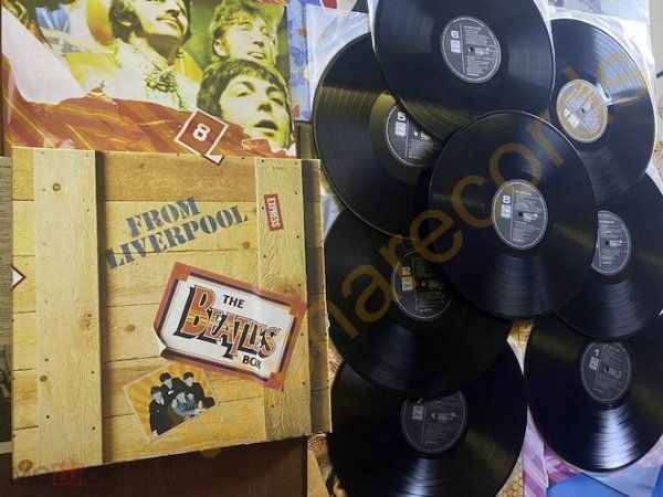 ..BEATLES ‎– From Liverpool - The Beatles Box 8 × LP + ROCK СМОТРИТЕ СПИСОК