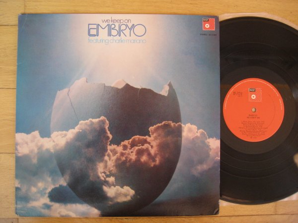 KRAUT ROCK: EMBRYO - WE KEEP ON USA ORIG LP NM/NM