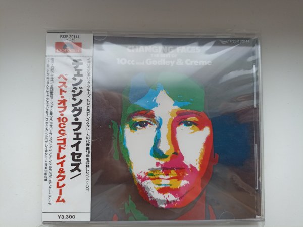 10CC/Godley & Creme- Changing Faces P33P-20144 JAPAN CD OBI
