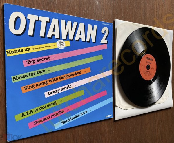 OTTAWAN - Ottawan 2 - Carrere ОРИГИНАЛ 1-й GERMANY пресс 1981 смотри СПИСОК