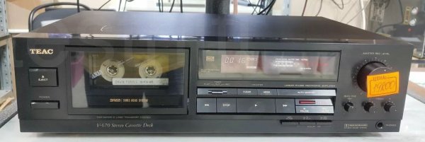 кассетная дека TEAC V-670. 220Вольт. ежедневно. отправка