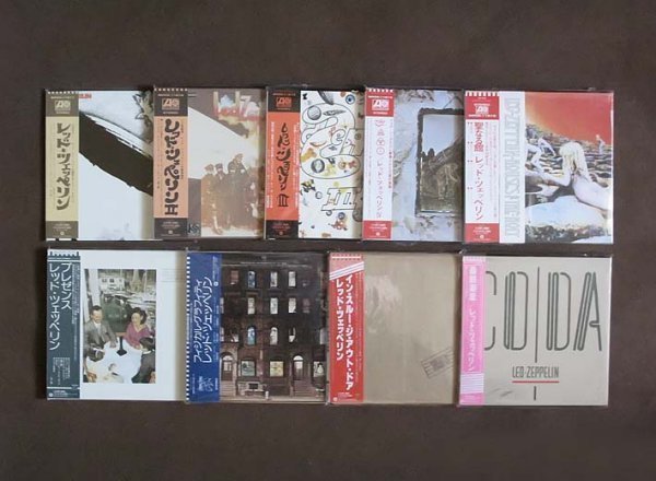 Led Zeppelin, Japan mini LP.