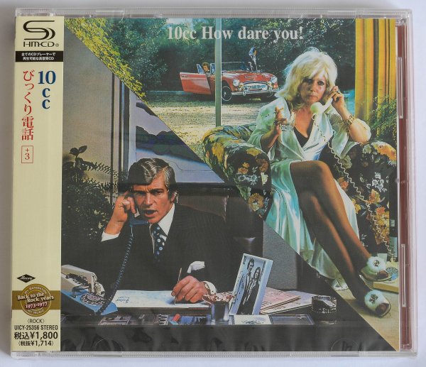 10cc / How Dare You +3 Bonus Tracks Japan SHM-CD