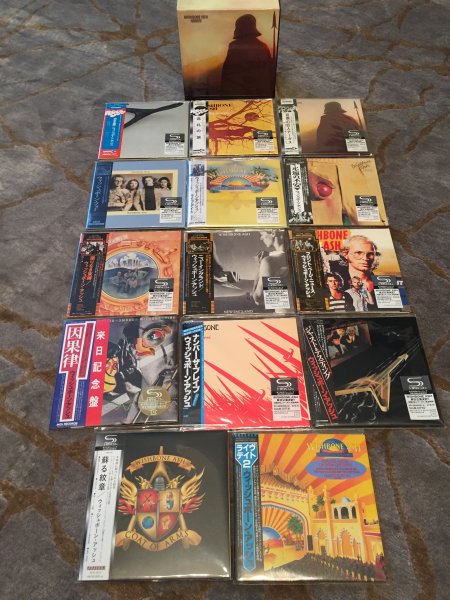 WISHBONE ASH - 14 АЛЬБОМОВ (17 CD) SHM MINI LP CD + PROMO Box JAPAN