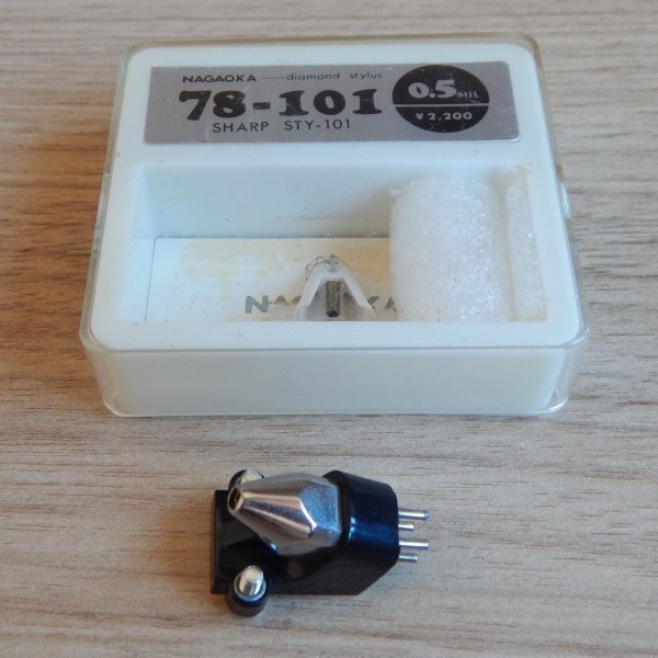 Картридж MM Sharp C-101, вставка новая Nagaoka STY-101