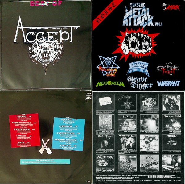 Accept Best Of, Metal Attack Vol.1, Lp─