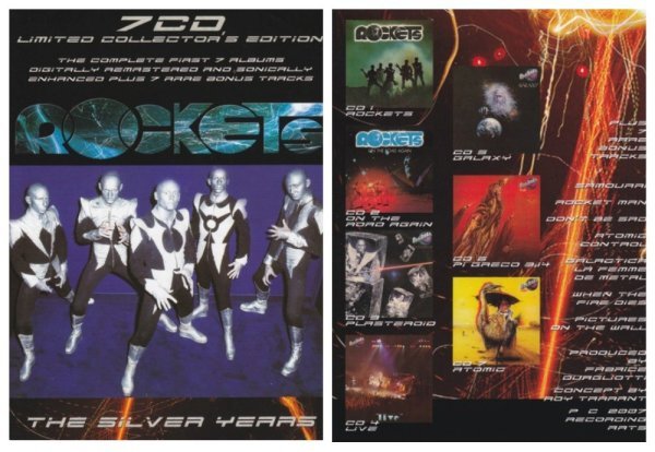Rockets - The Silver Years - 7 CD box set