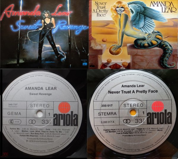 Amanda Lear - Sweet Revenge ©1978 / Never Trust A Pretty face ©1979