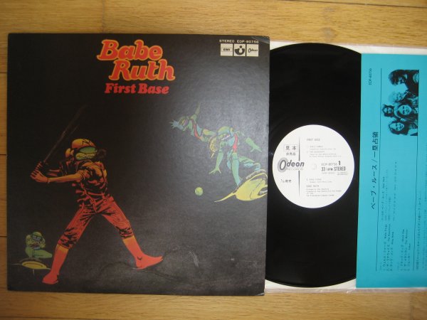 BABE RUTH - FIRST BASE JP PROMO COPY INS 1972 NM/NM