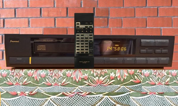 CD-DECK SANSUI V1000 ☆Hi-Fi 16-bit CD ☆Three Ray Scheme System☆ EX/NM