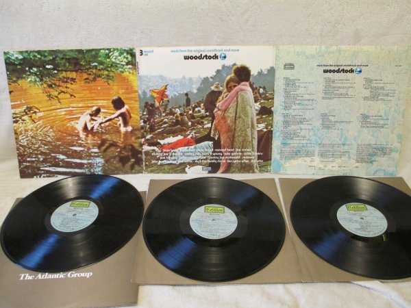 Woodstock (Music From The Original Soundtrack And More) US 3LPs