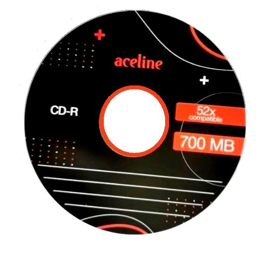 Aceline CD-r диск / 700 Мb / 52x / gold